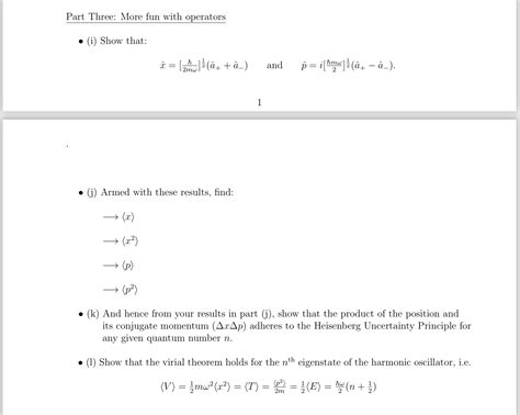 Solved Part Three More Fun With Operatorsi ﻿show