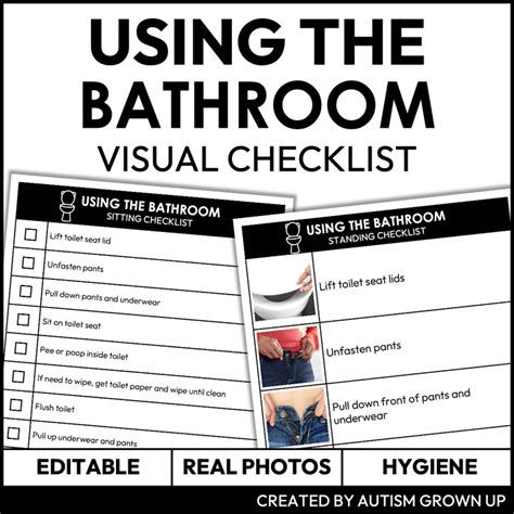 Using The Bathroom Checklist — Autism Grown Up Using The Bathroom Checklist — Autism Grown Up