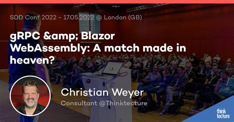 Grpc And Blazor Webassembly A Match Made In Heaven Thinktecture Ag