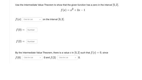 solved use the intermediate value theorem to show that the
