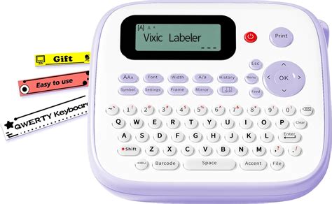 Vixic Label Maker Machine With Tape D210s Portable Label Printer