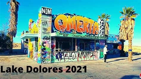 Walking Through Abandoned Lake Dolores Waterpark 2021 Newberry Springs