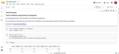 snehal chougule on linkedin task6 datascience machinelearning