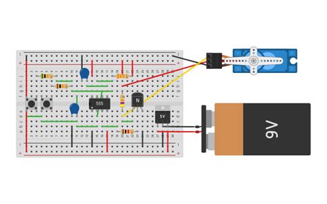 Circuit Design 555 Tinkercad