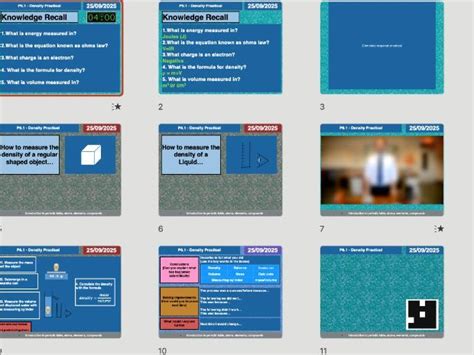 Aqa Gcse Physics P6 Particle Model Of Matter Complete Scheme Editable Lessons Worksheets