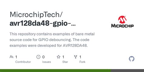 GitHub MicrochipTech Avr Da Gpio Debouncing Example This Repository Contains Examples Of