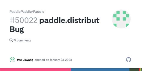 Paddle Distribution Categorical Bug Issue PaddlePaddle Paddle GitHub
