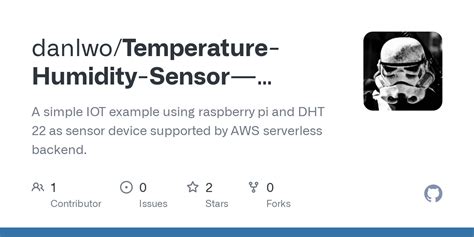 Github Danlwotemperature Humidity Sensor Raspberry Pi Dht 22 And