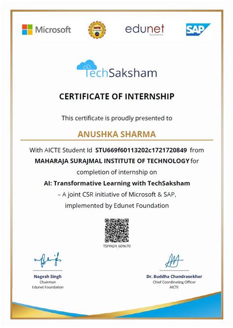 Ai Dataanalytics Techsaksham Internshipexperience Businessinsights