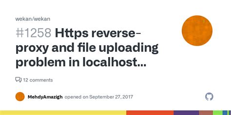 Reverse Proxy And File Uploading Problem In Localhost