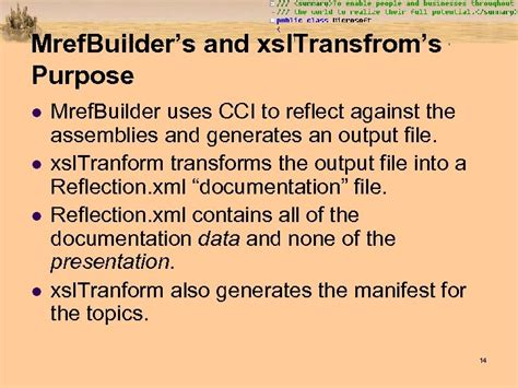 Sandcastle Documentation Compilers For Managed Class Libraries Enabling