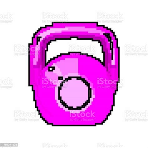 강도 피트니스 케틀벨 게임 픽셀 아트 벡터 일러스트레이션 0명에 대한 스톡 벡터 아트 및 기타 이미지 0명 근육 덤벨 Istock