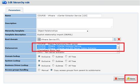 Truesight Capacity Optimization Tsco How To Switch Hierarchy