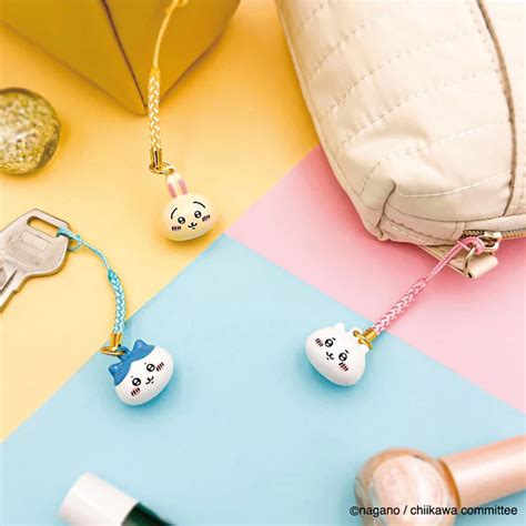 치이카와 하치와레 우사기 마스코트 방울 스트랩 에이블리