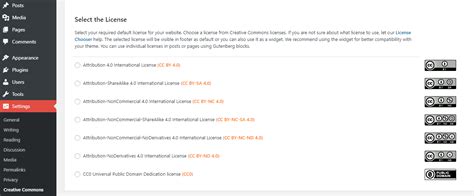 Creative Commons Wordpress Plugin Final Phase — Creative Commons Open