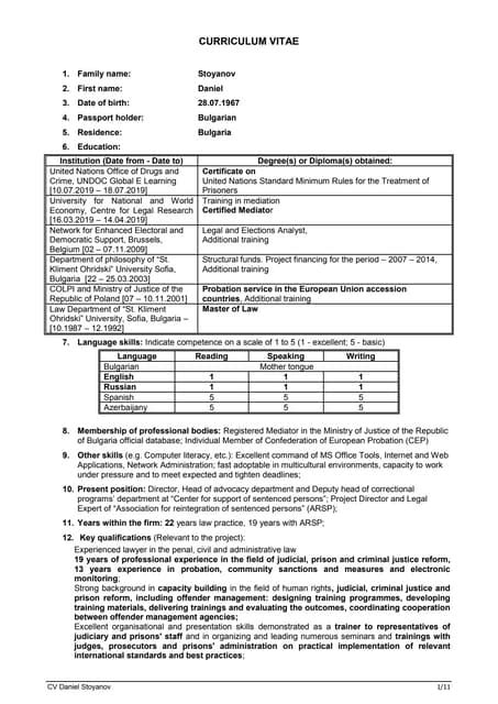 Cv Daniel Stoyanov Pdf