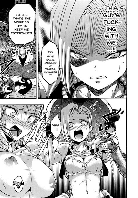 Rule 34 Absorption Android 18 Bouncing Breasts Bra Cell Dragon Ball