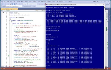 Anomaly Detection For Mixed Numeric And Categorical Data Using Dbscan