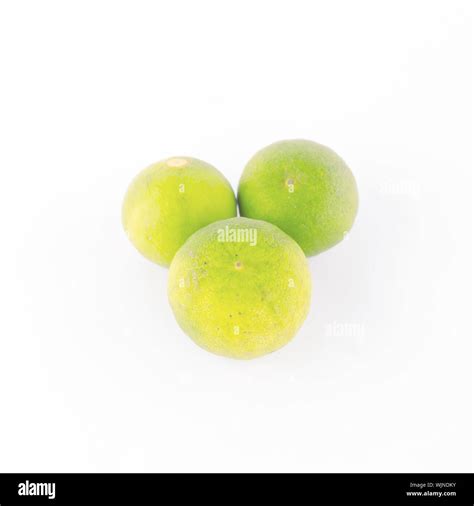 Lime Isolated On White Background Stock Photo Alamy