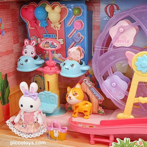 خرید اسباب بازی خرگوش مینیاتوری به همراه ست کامل پیکوتویز