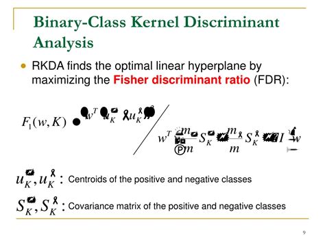 Ppt Learning The Kernel Matrix In Discriminant Analysis Via Qcqp Powerpoint Presentation Id