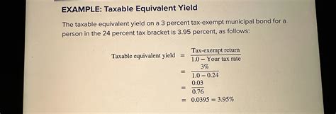 Solved Calculating Tax Equivalent Yield Assume You Are In