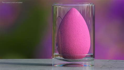 Original Beauty Blender Makeup Sponge 3d Model 24 3ds Blend C4d Fbx Max Ma Lxo Obj