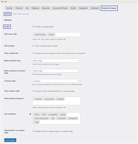 How To Enabledisable Product Comparison On Your Store By Woocommerce