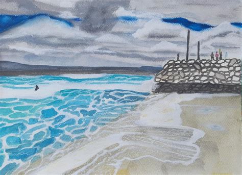 Coasta De Caparica Portugal Mixed Media By Kiruthika S Fine Art America