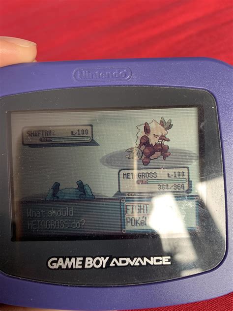 [gen 3] My First Ruby Shiny After 270 Hours On The File And Its From The Battle Tower R