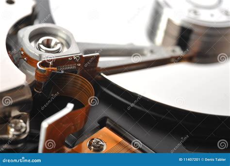 Hard Disk Close Up Stock Image Image Of Data Horizontal