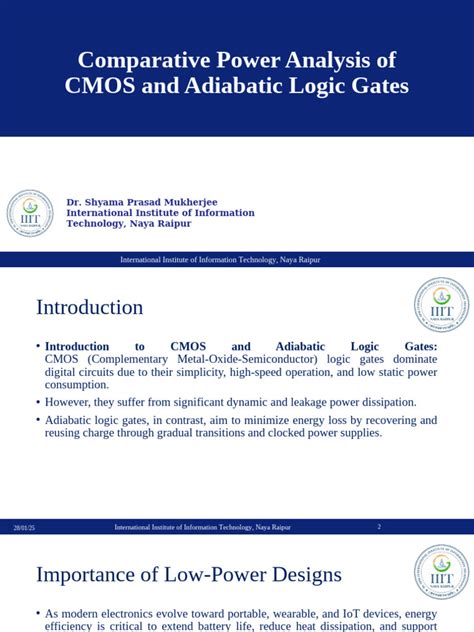 Vlsi Project Ppt Pdf Cmos Logic Gate