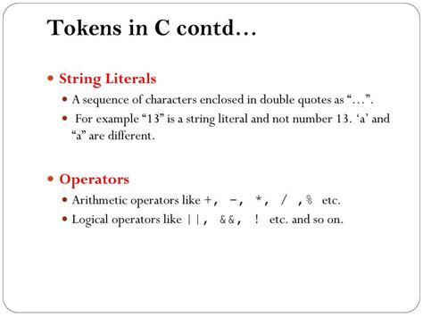 C Operators Powerpoint Slides Learnpick India C Operators Powerpoint Slides Learnpick India