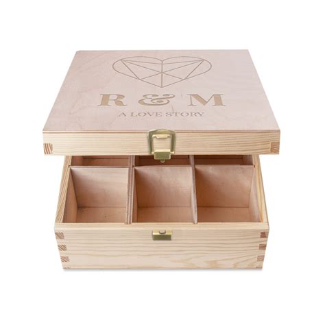 Caja De Recuerdos De Madera Personalizada Yoursurprise