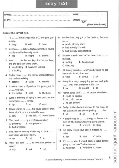 [Sách] Spotlight 11 Test Booklet – Sách giấy gáy xoắn - Sách tiếng Anh ...