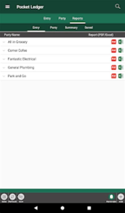 Pocket Ledger For Android Download