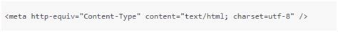 How To Set The Page Encoding On The Site