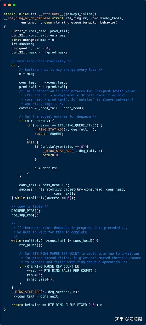 Dpdk 无锁环形队列ring详解 段子解法 知乎