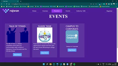 GitHub Gaurav Event Management System MERN Event Management Application MERN Works And