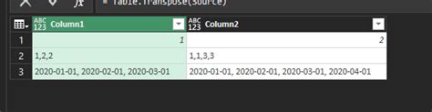 solved transforming columns with comas to separate rows microsoft