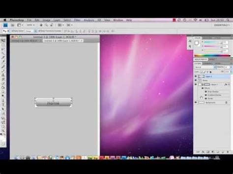 Creating A Rollover Button Using Photoshop YouTube