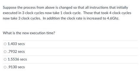 Solved Urgent Help Suppose A Program Task Takes Billion Chegg