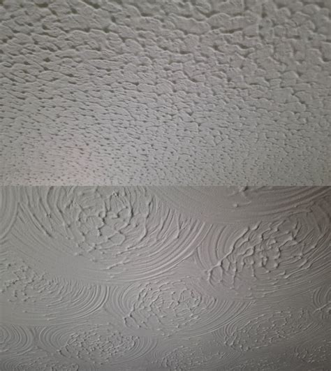 What Are These Ceiling Textures Called And How Do You Get Rid Of Them