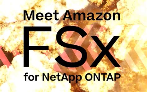 Amazon Fsx For Netapp Ontap