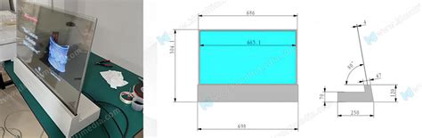 Transparent Oled Screen Or Monitor Visual Enhancements