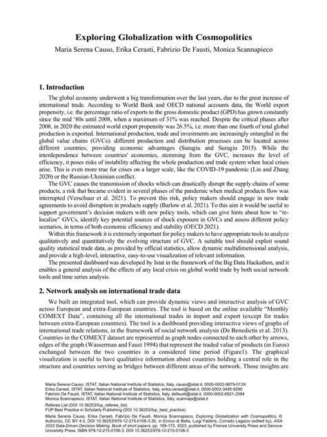 PDF Exploring Globalization With Cosmopolitics
