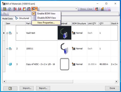 Solved Bom Question Autodesk Community