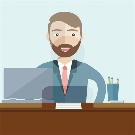 Free Vector Man Behind A Window