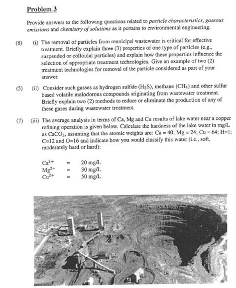 Solved Problem Provide Answers To The Following Questions Chegg