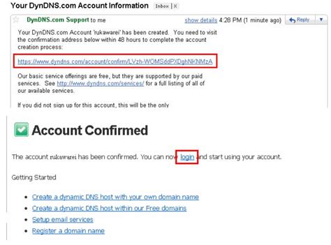creating and configuring a dynamic dns account answer